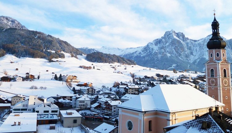 Castelrotto village - Alpe di Siusi, Dolomites, Italy